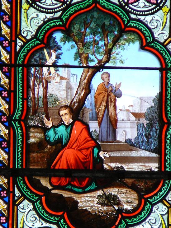 Photos de Vitraux - Saint Augustin et Sainte Monique